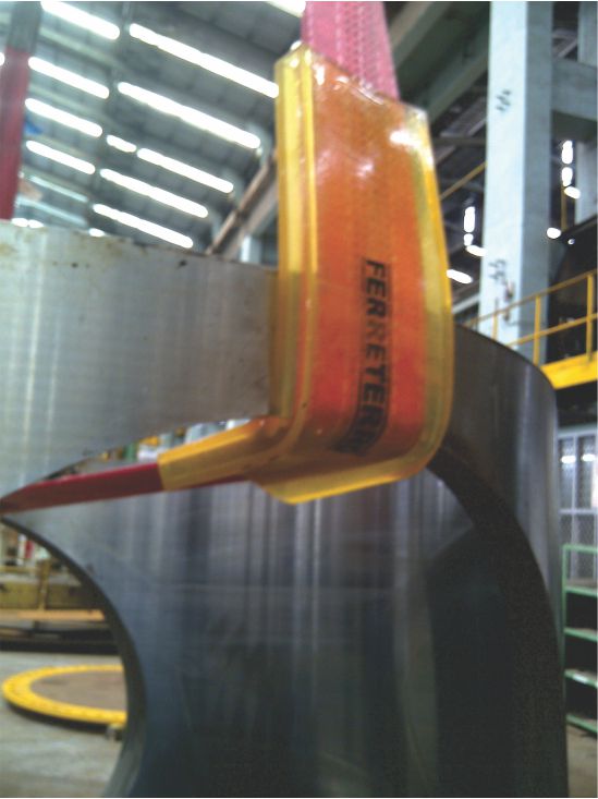 Coil Lifting with Ferrretexx Sleeves - Ferreterro India Pvt. Ltd.