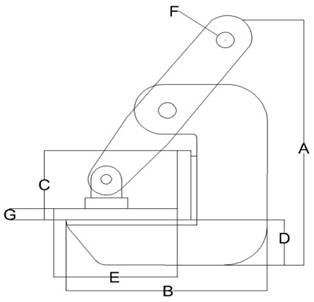 Non marring with spring loaded plate lifting clamp - Ferreterro India ...